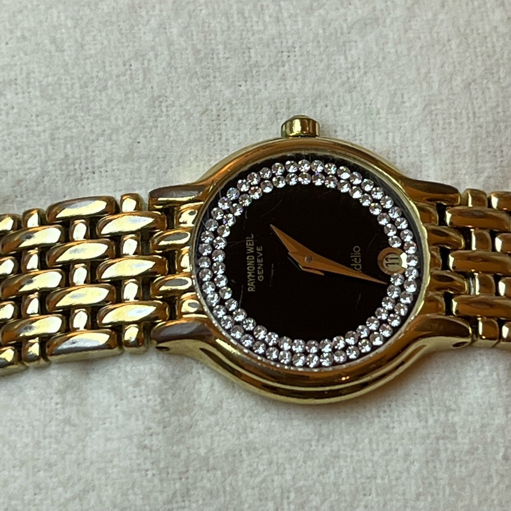 Raymond Weil Geneva Vintage Gold Plated And Diamond 2… - Gem